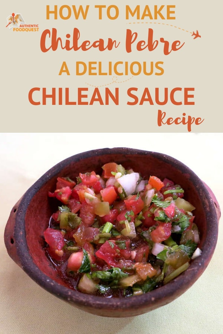 How To Make Pebre - A Delicious Chilean Sauce - Recipe