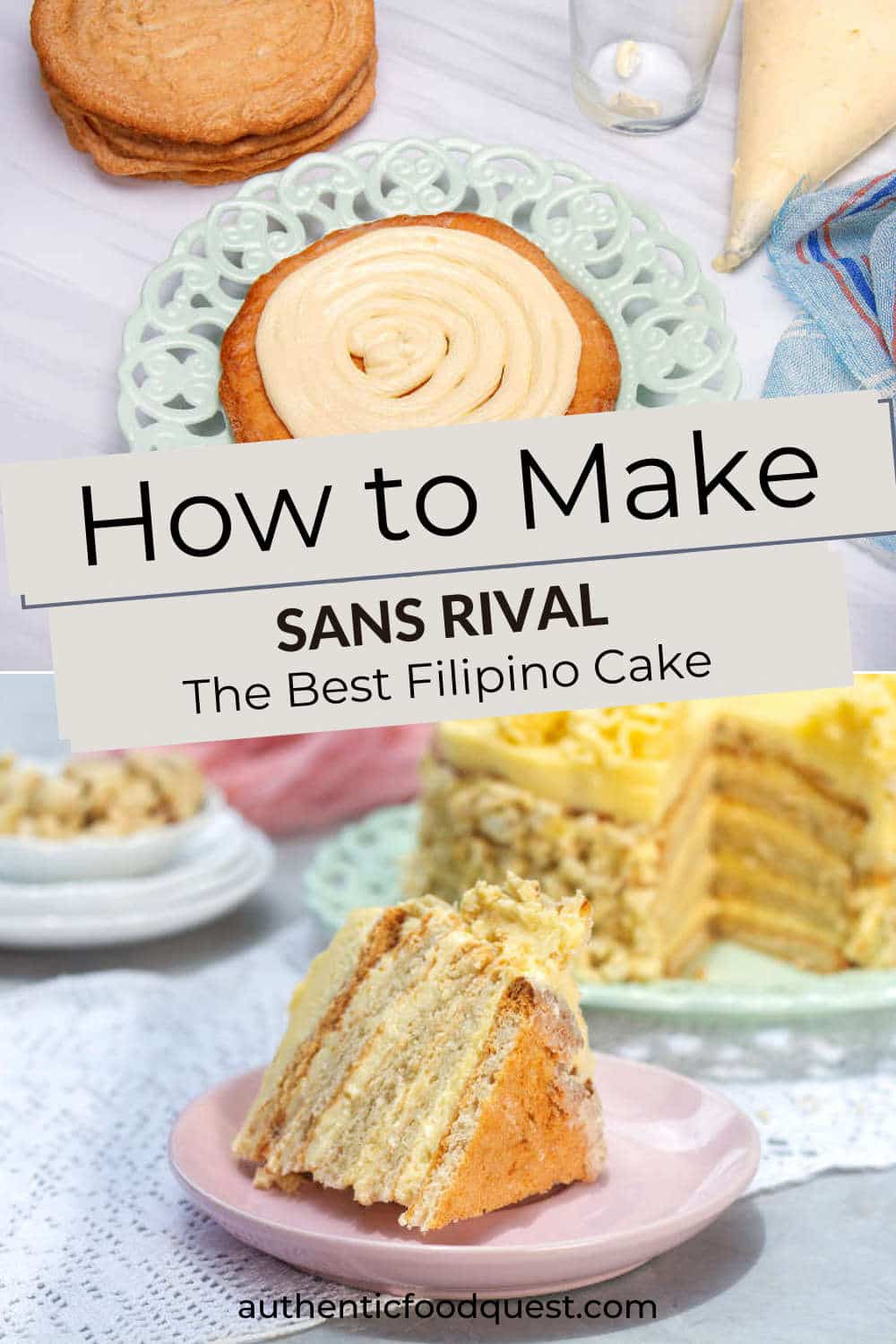 Recipe For Sans Rival Cake - The Best Filipino Cake
