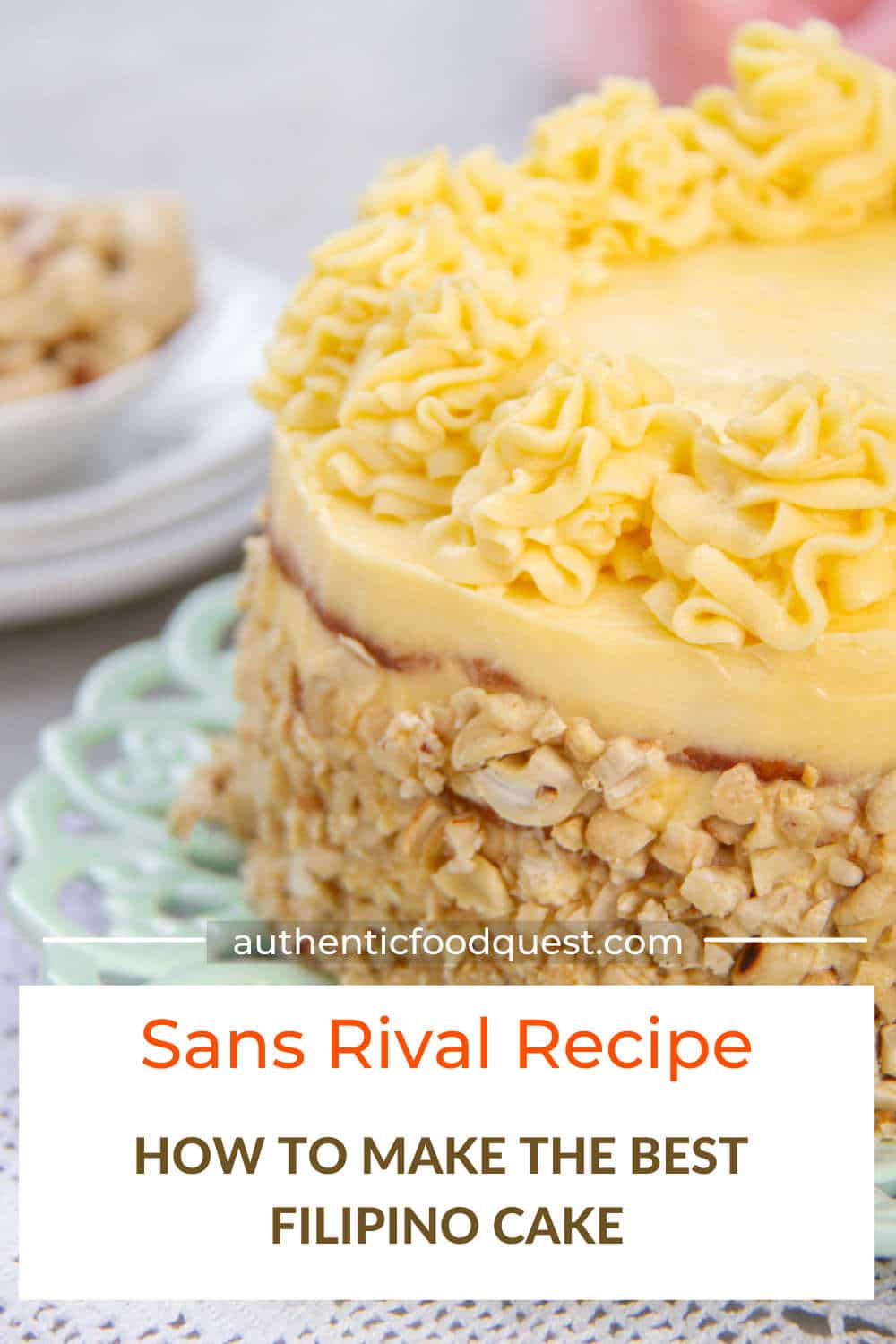 Recipe For Sans Rival Cake - The Best Filipino Cake