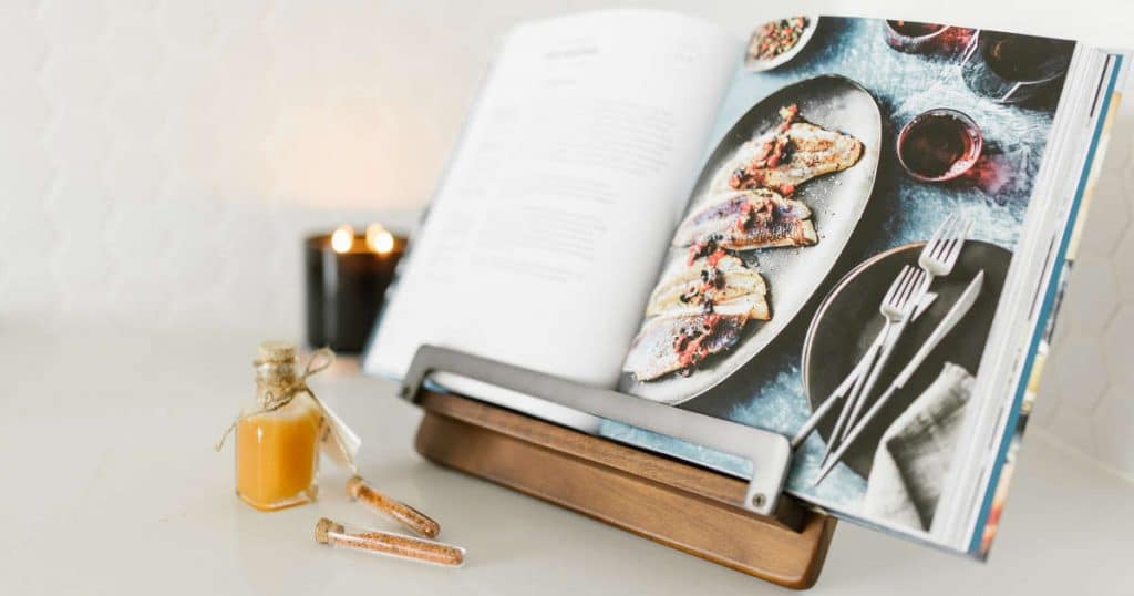 10 Stylish Cookbook Holders To Upgrade Your Kitchen Setup
