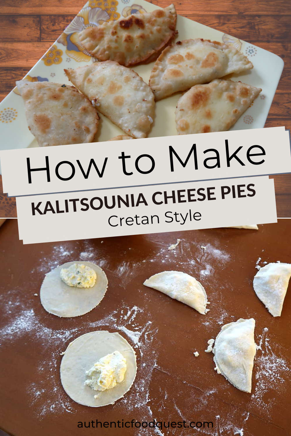 Kalitsounia Recipe: How To Make Simple Cretan Cheese Pies