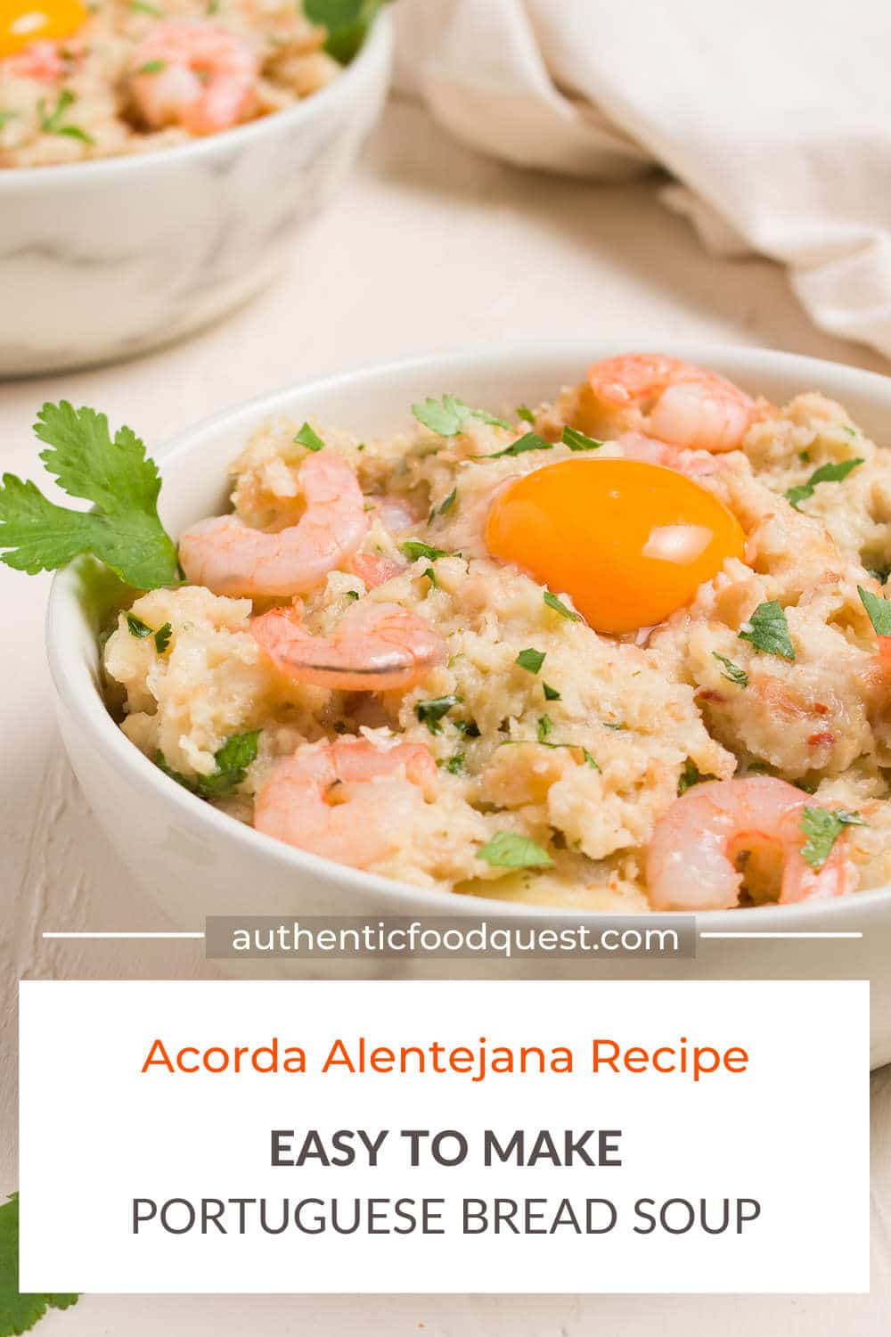 Acorda Recipe: How To Make Alentejana Portuguese Bread Soup