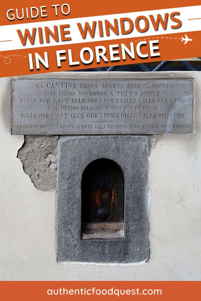 Ultimate Guide To Wine Windows In Florence With Maps