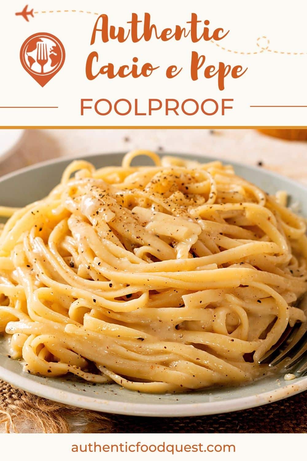 Authentic Cacio E Pepe Recipe (3 Ingredient, Foolproof)