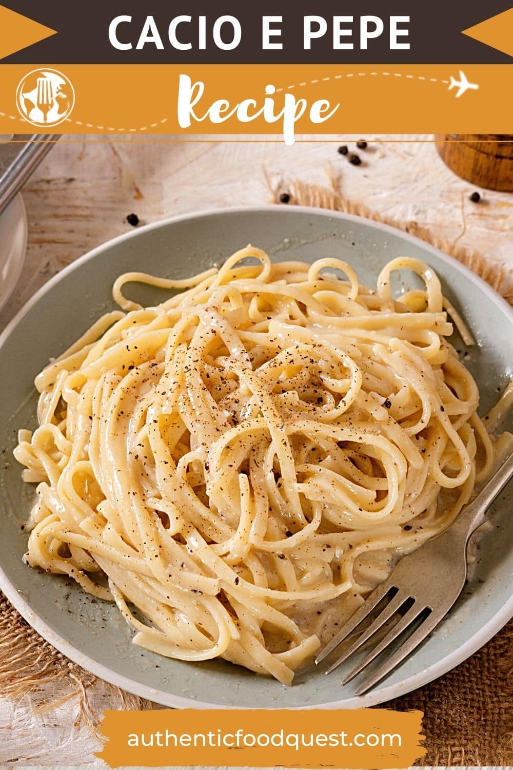 Authentic Cacio E Pepe Recipe (3 Ingredient, Foolproof)