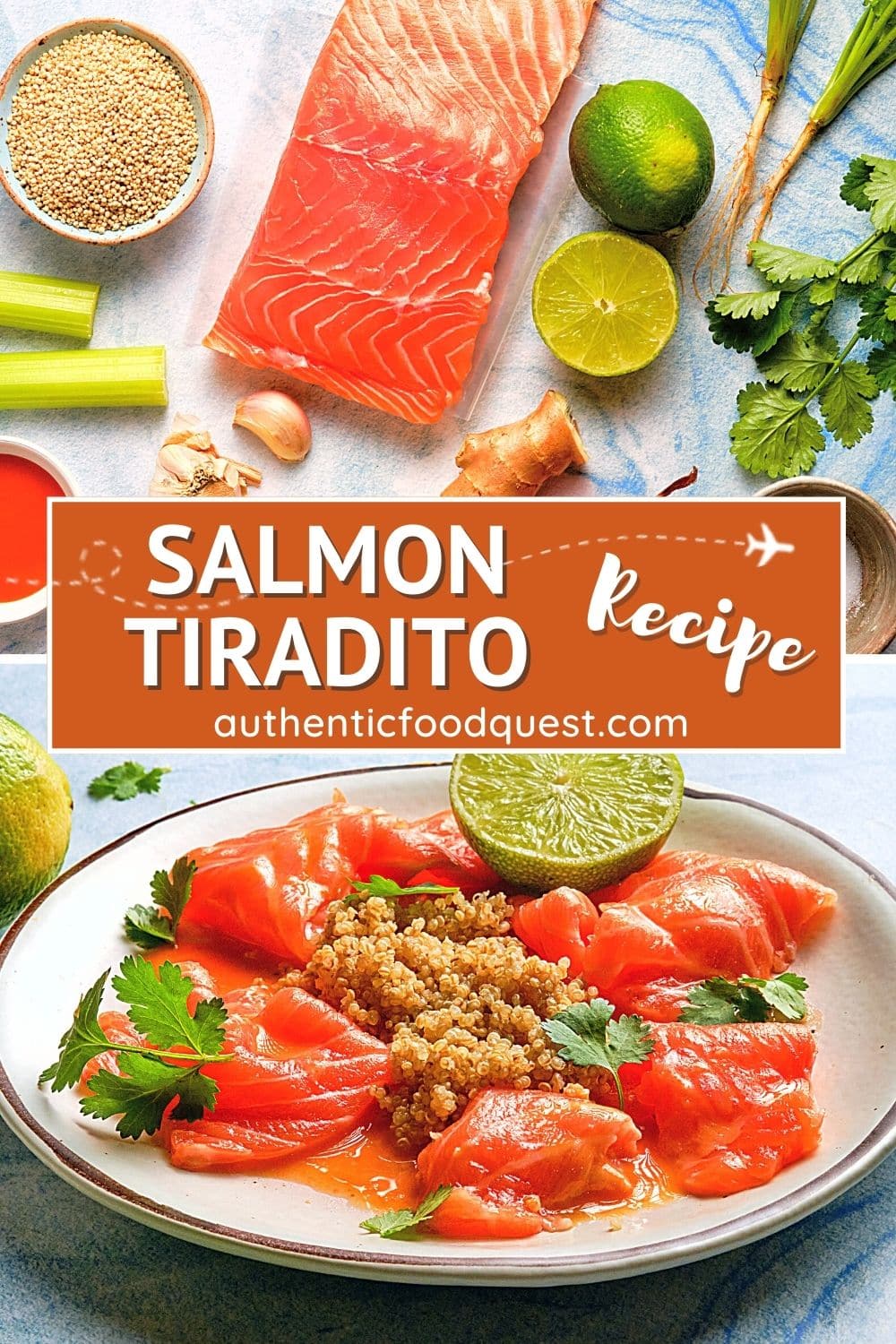 Simple Tiradito Recipe: Peruvian-Style Salmon Sashimi With Quinoa