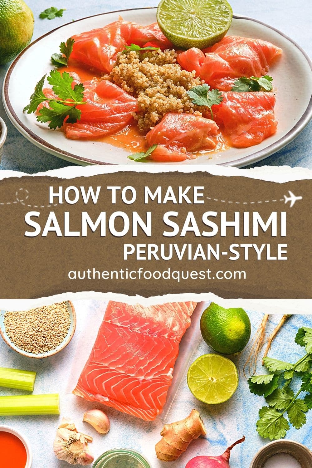 Simple Tiradito Recipe: Peruvian-Style Salmon Sashimi With Quinoa