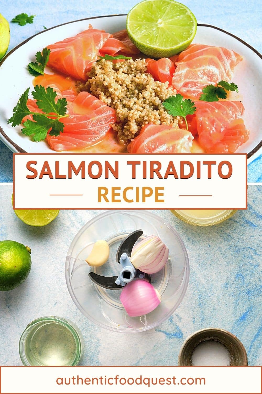 Simple Tiradito Recipe: Peruvian-Style Salmon Sashimi With Quinoa