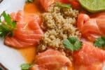 Simple Tiradito Recipe: Peruvian-Style Salmon Sashimi With Quinoa