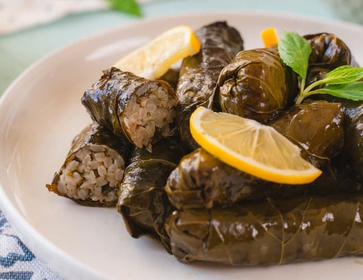 Delicious Dolmadakia Recipe: Homemade Greek Stuffed Grape Leaves
