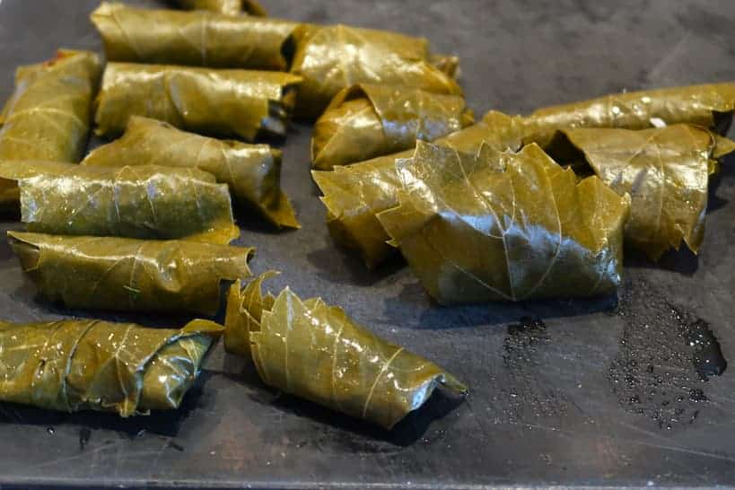Delicious Dolmadakia Recipe: Homemade Greek Stuffed Grape Leaves