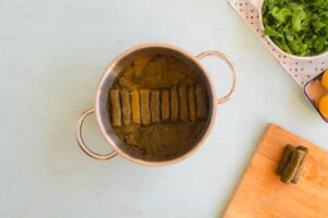 Delicious Dolmadakia Recipe: Homemade Greek Stuffed Grape Leaves