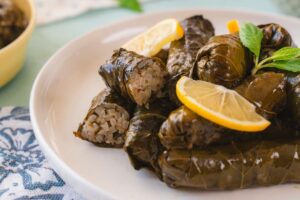 Delicious Dolmadakia Recipe: Homemade Greek Stuffed Grape Leaves