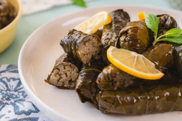 Delicious Dolmadakia Recipe: Homemade Greek Stuffed Grape Leaves