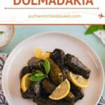 Delicious Dolmadakia Recipe: Homemade Greek Stuffed Grape Leaves