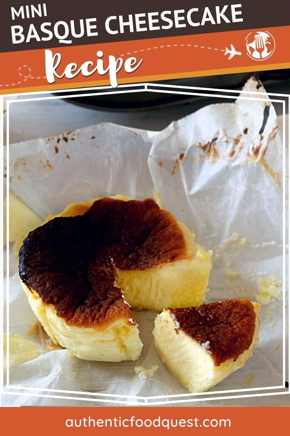 Effortless Mini Basque Cheesecake Recipe