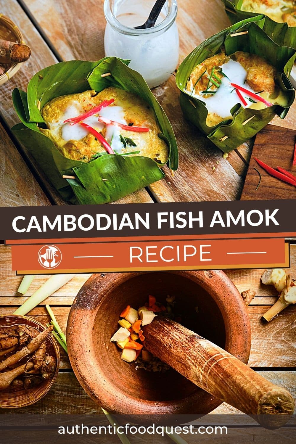 Easy Cambodian Fish Amok Recipe - Authentic Food Quest