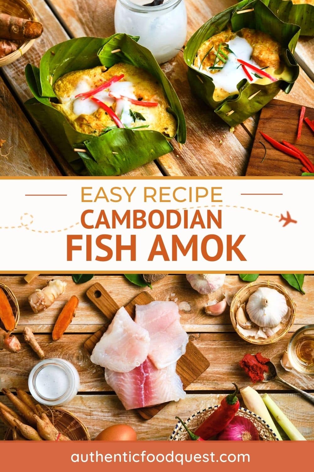 Easy Cambodian Fish Amok Recipe - Authentic Food Quest