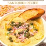 Authentic Greek Fava Recipe From Santorini
