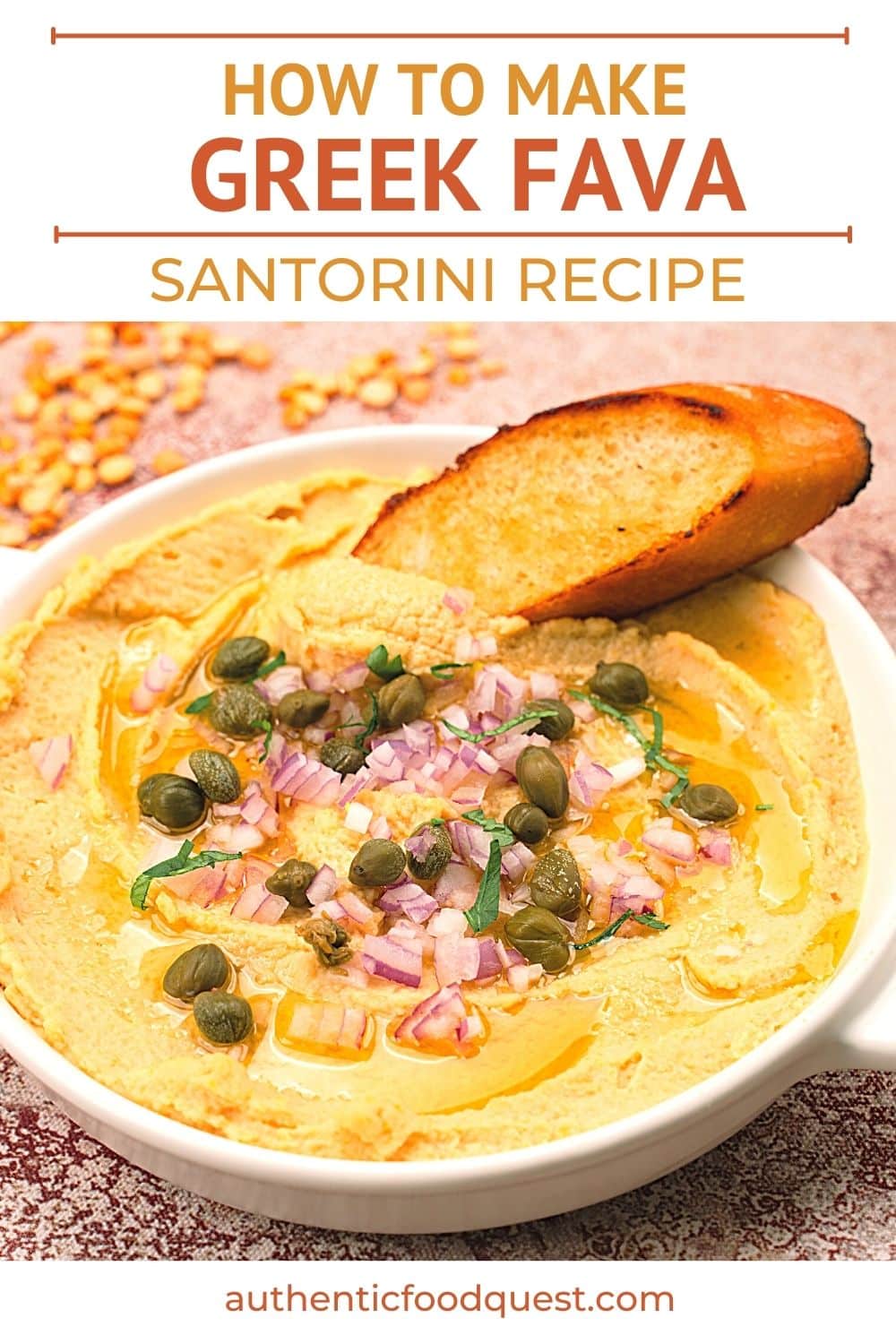 Authentic Greek Fava Recipe From Santorini