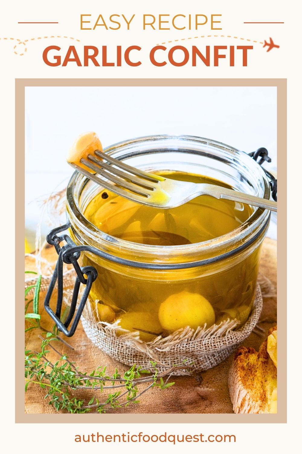 Easy Garlic Confit Recipe French-Style
